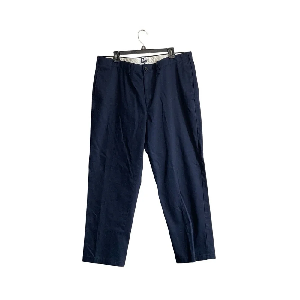 Lands' End | Pants | Lands End Chino Pants Mens Sz 4x30 Navy Blue ...